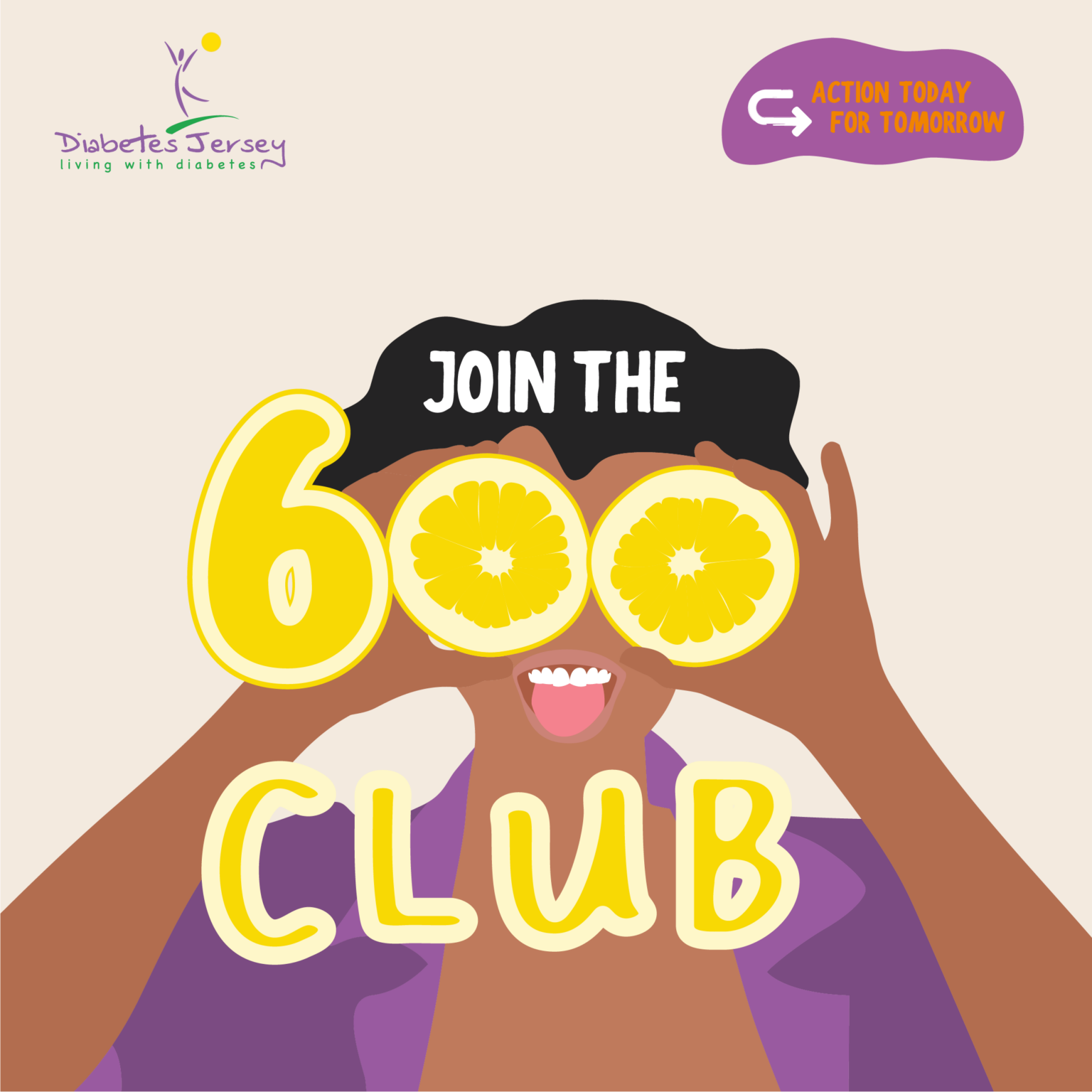 600 Club for 2026 - tickets on sale - Diabetes Jersey